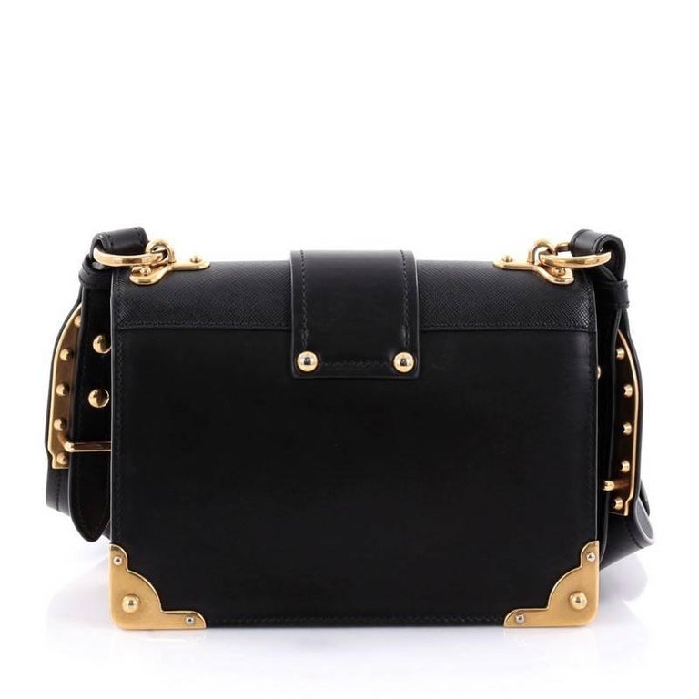 Prada Animalier Cahier Crossbody Bag City Calf and Saffiano Leather Small at 1stDibs | prada ...