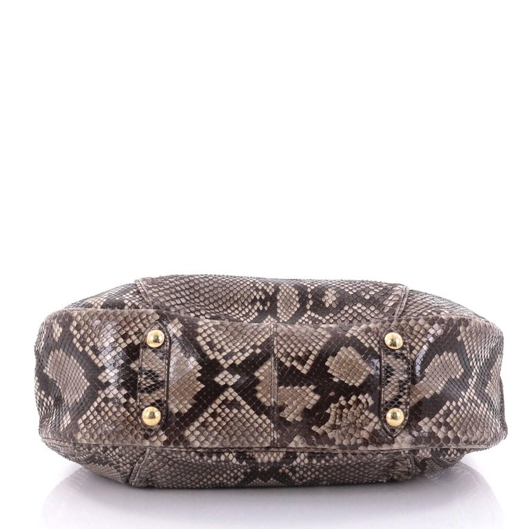 Louis Vuitton Galliera Handbag Smeralda Python PM at 1stDibs