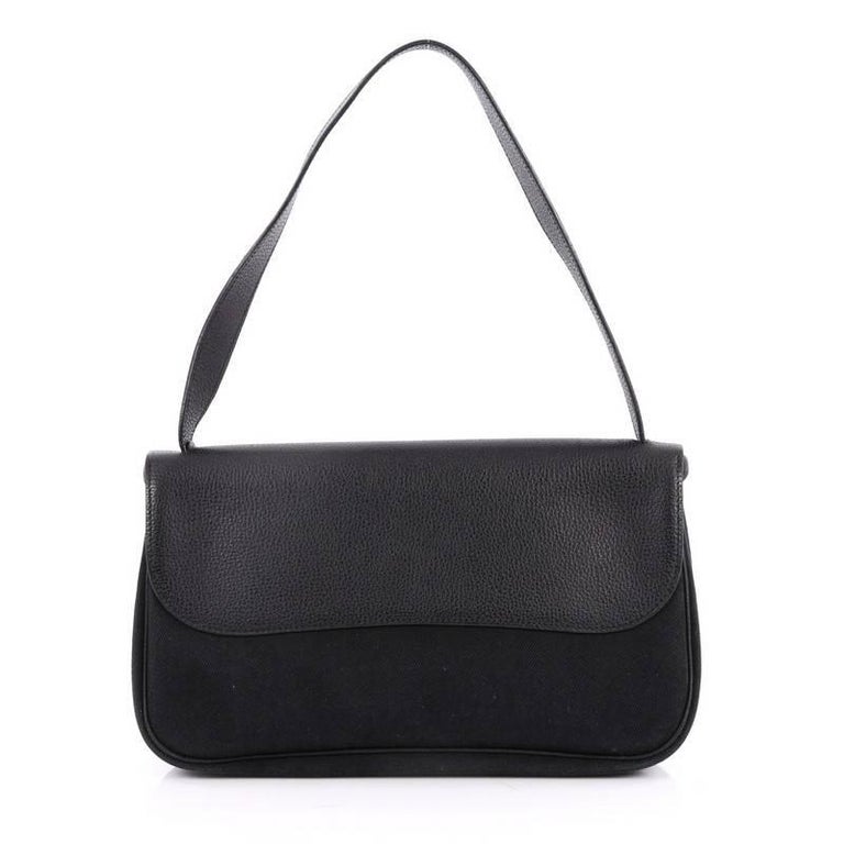 Hermes Colorado Handbag Leather and Toile MM at 1stDibs | hermes ...