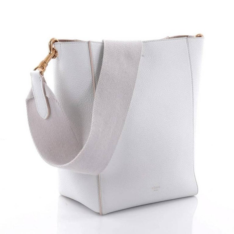 Celine Sangle Seau Handbag Calfskin Small at 1stDibs