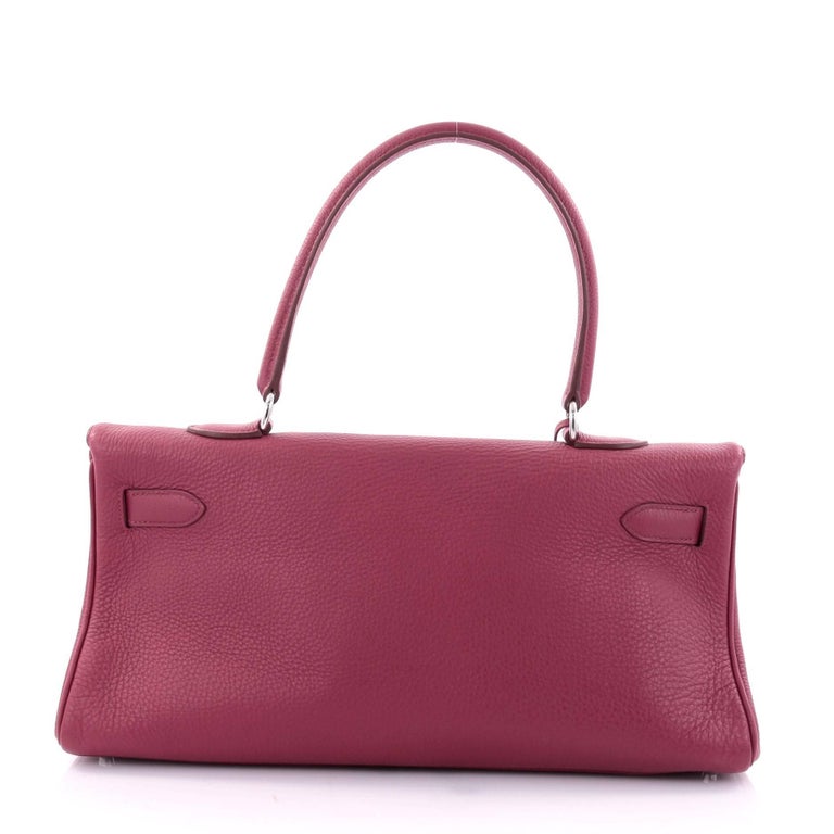 Hermes Shoulder Kelly Handbag Clemence 42 at 1stDibs