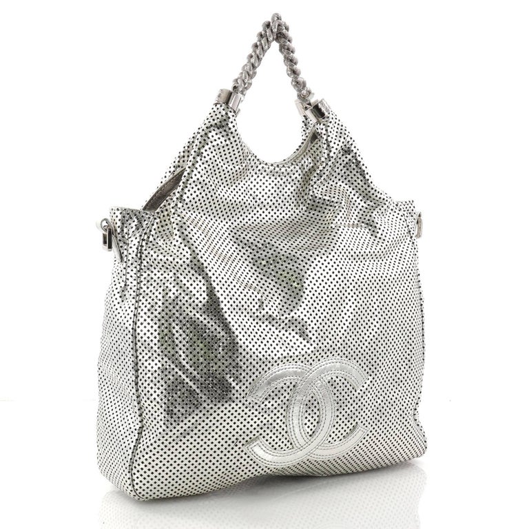 Chanel Rodeo Drive Perforated Leather Small Hobo Bag at 1stDibs ...