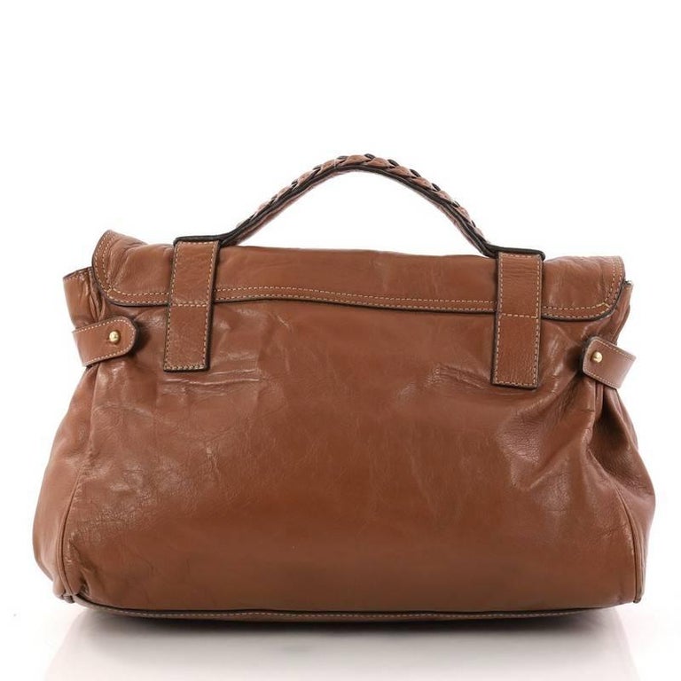 Mulberry Alexa Satchel Polished Buffalo Medium at 1stDibs | mulberry ...