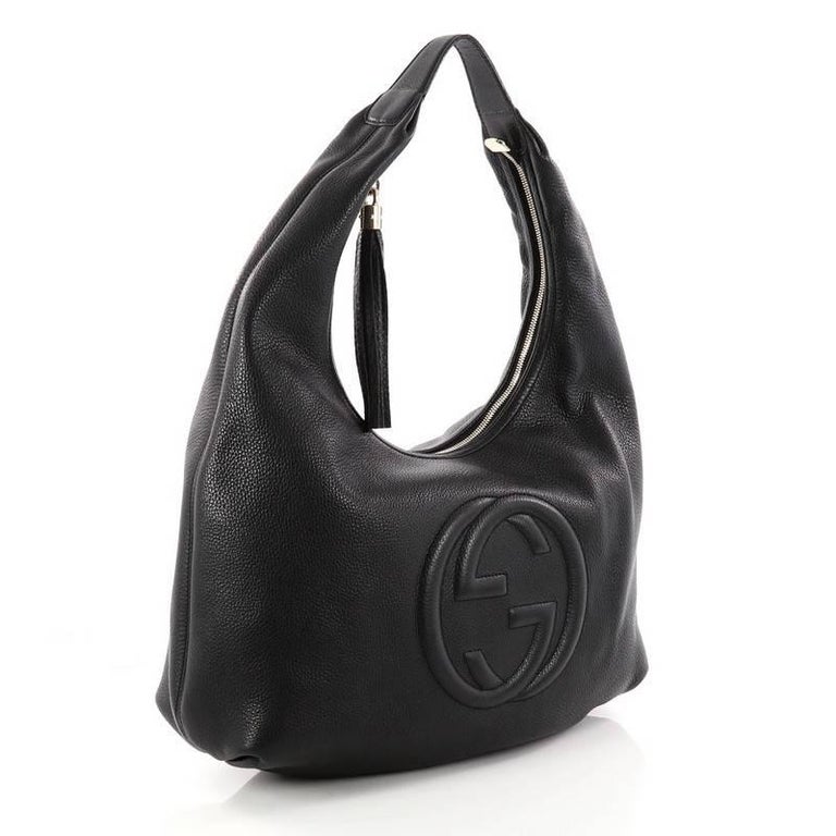 Gucci Soho Hobo Leather Large at 1stDibs | gucci soho hobo black