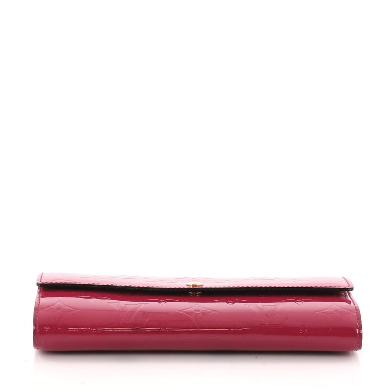 Louis Vuitton Sarah Wallet Monogram Vernis at 1stDibs