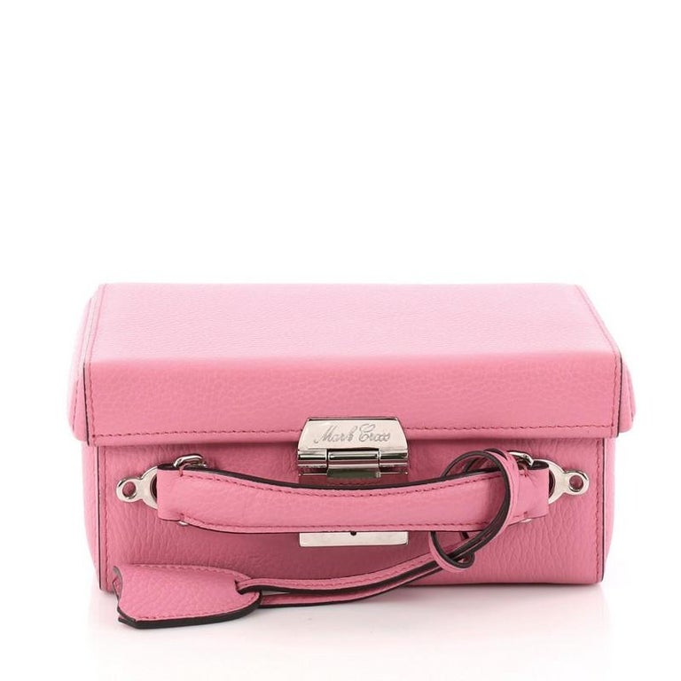 Mark Cross Grace Box Bag Leather Small at 1stDibs | mark cross bag review