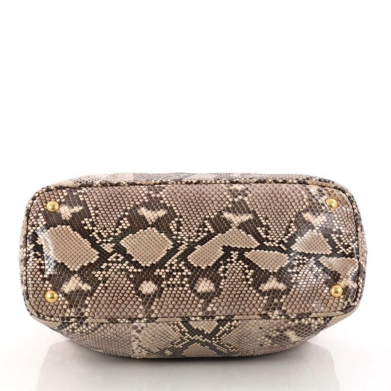Prada Doctor Frame Bag Python Medium at 1stDibs