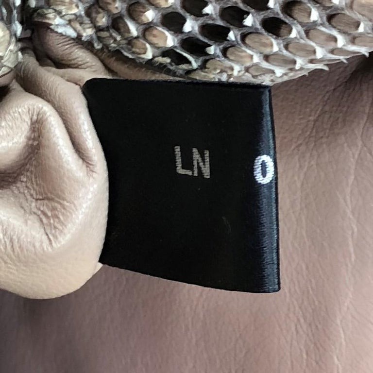 Prada Doctor Frame Bag Python Medium at 1stDibs