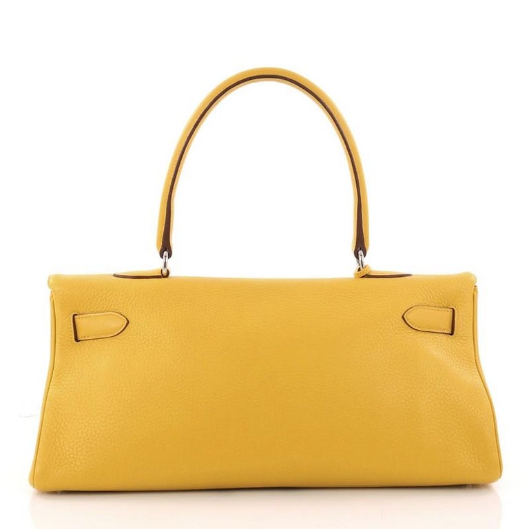 Hermes Shoulder Kelly Handbag Clemence 42 at 1stdibs