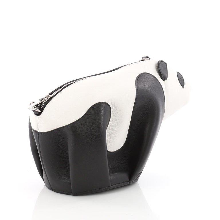 Loewe Panda Crossbody Bag Leather Mini at 1stDibs