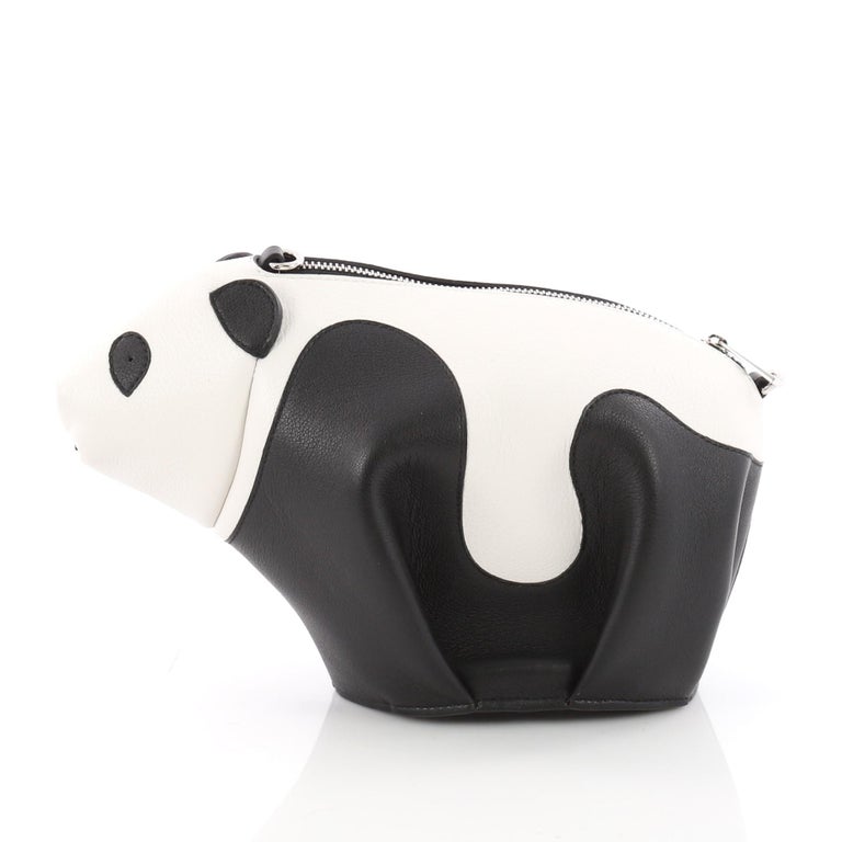 Loewe Panda Crossbody Bag Leather Mini at 1stDibs