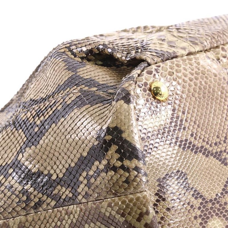 Prada Shoulder Bag Python XL at 1stDibs