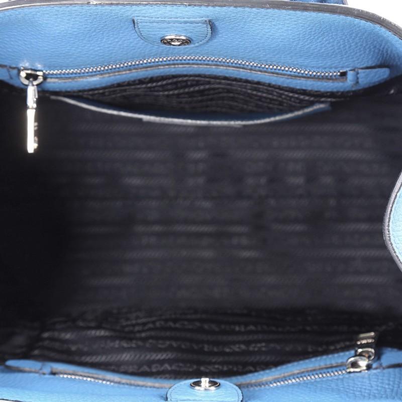 Prada Twin Shopping Tote Vitello Daino Medium at 1stDibs