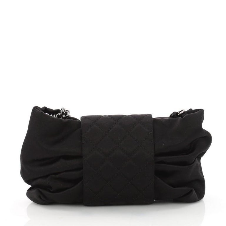 Chanel Bow Bag Satin Small at 1stDibs