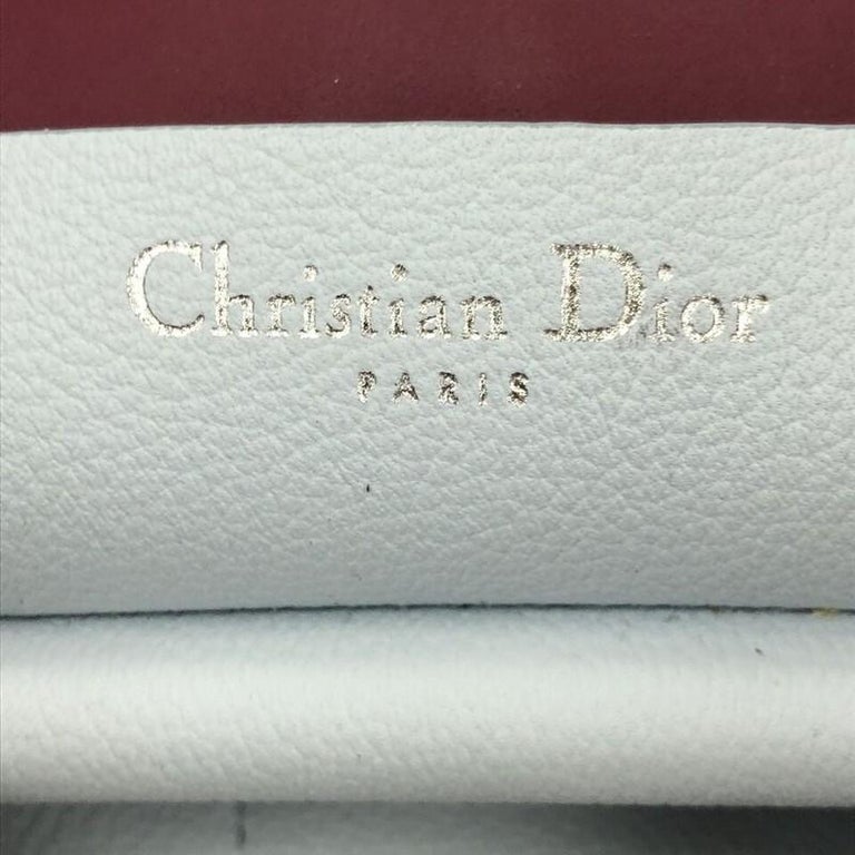 Christian Dior Open Bar Bag Leather Large at 1stDibs | leather handbags