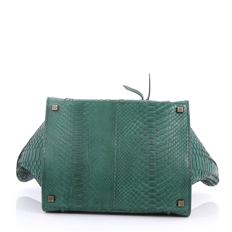 Celine Phantom Handbag Python Medium by Phoebe Philo at 1stDibs ...