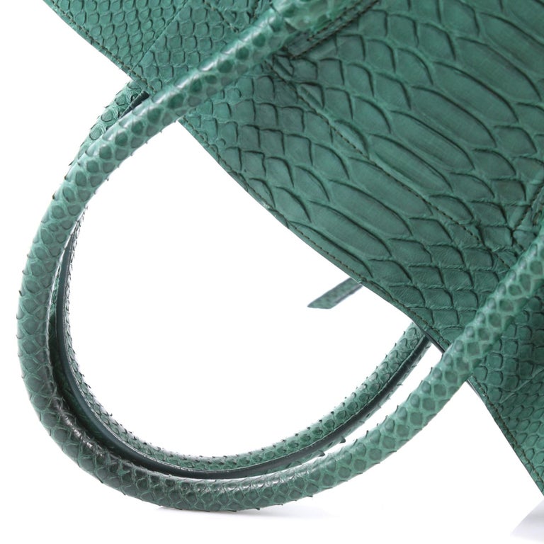 Celine Phantom Handbag Python Medium by Phoebe Philo at 1stDibs ...