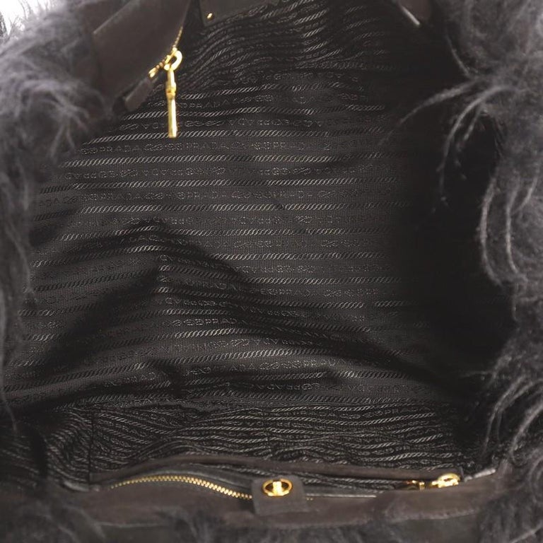 Prada Eco Kidassia Tote Faux Fur at 1stDibs