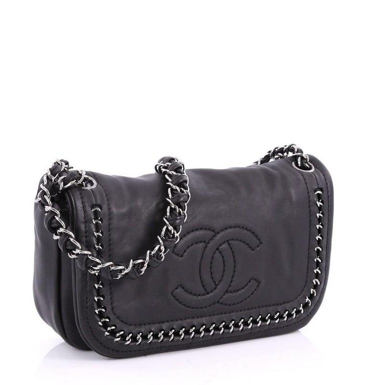 Chanel Luxe Ligne CC Flap Bag Leather Medium at 1stDibs | chanel luxe ...