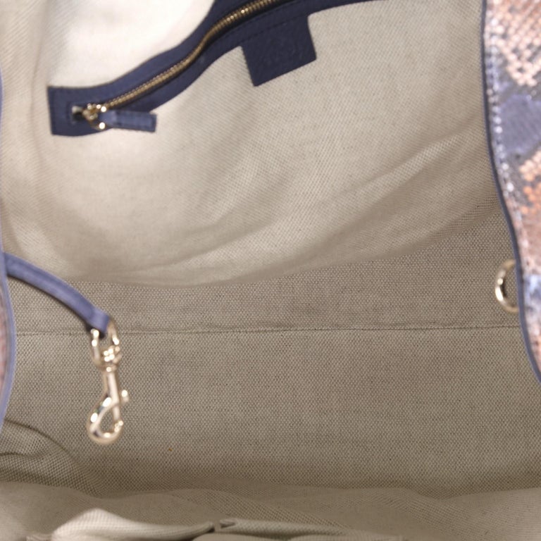 Gucci Soho Shoulder Bag Python Large at 1stDibs