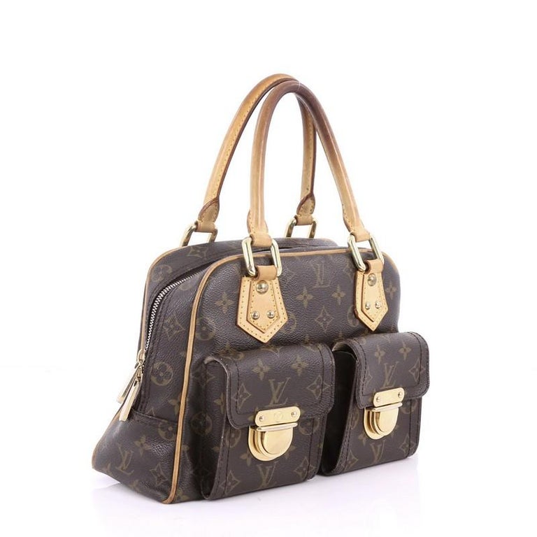 Louis Vuitton Manhattan Monogram Canvas PM Handbag at 1stDibs