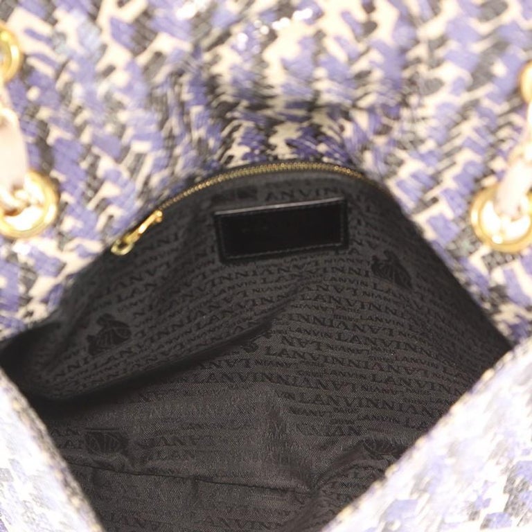 Lanvin Happy Shoulder Bag Python Medium at 1stDibs