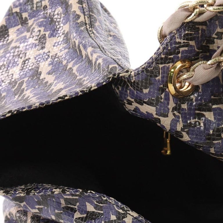 Lanvin Happy Shoulder Bag Python Medium at 1stDibs