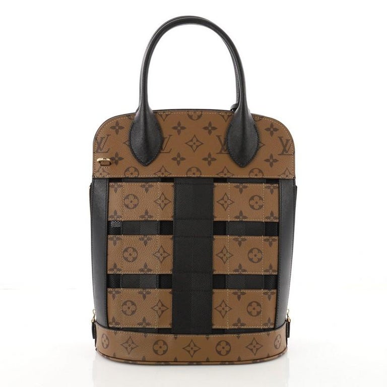Louis Vuitton Tressage Tote Monogram MM at 1stDibs