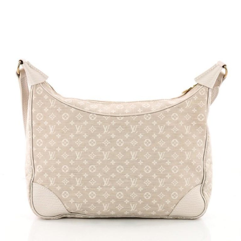 Louis Vuitton Boulogne Handbag Mini Lin at 1stDibs