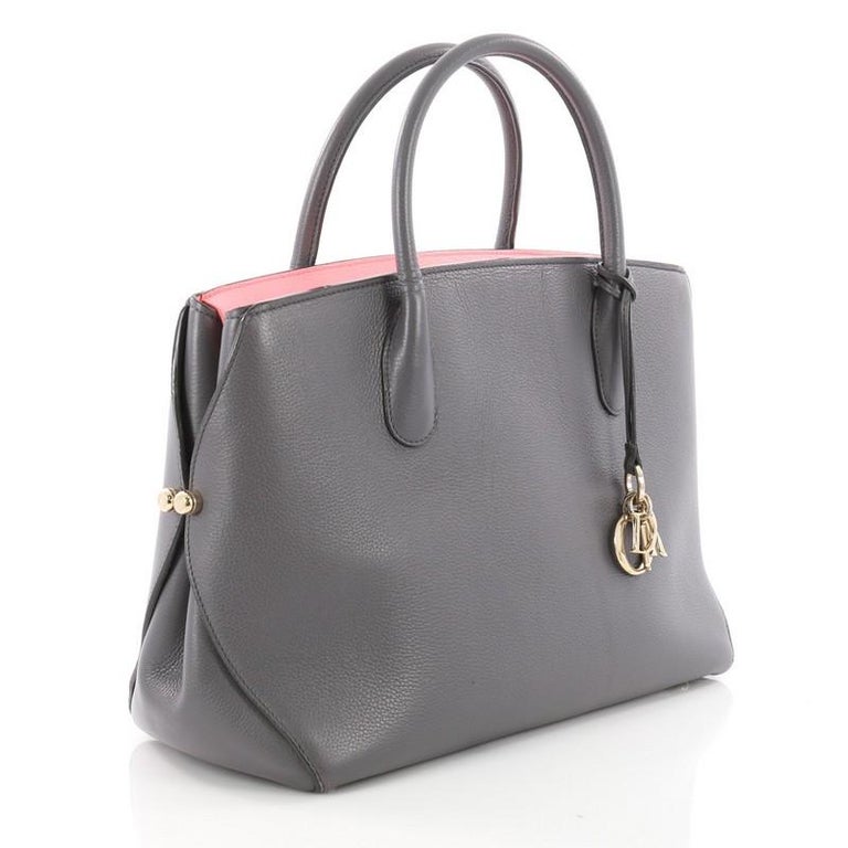 Christian Dior Bar Bag Leather Medium at 1stDibs | dior bar tote