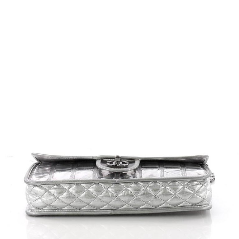 Chanel Ice Cube Flap Bag Quilted Vinyl at 1stDibs | chanel ice cube bag ...