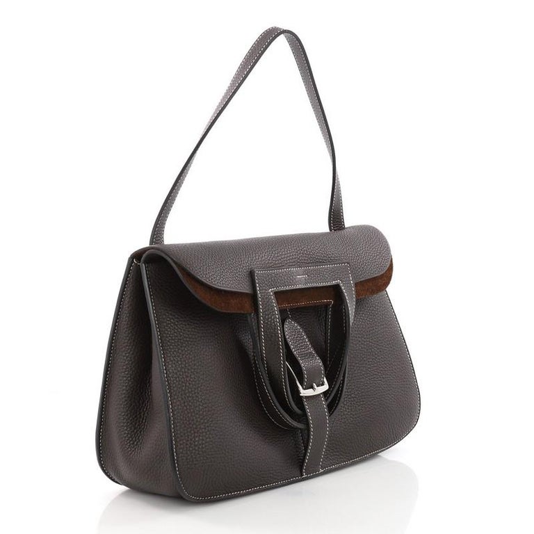 Hermes Halzan Handbag Togo 31 at 1stDibs | hermes halzan 31, halzan 31 ...
