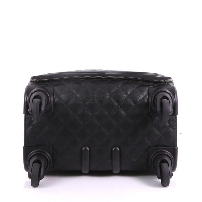 Chanel Coco Case Rolling Trolley Quilted Caviar at 1stDibs | chanel ...
