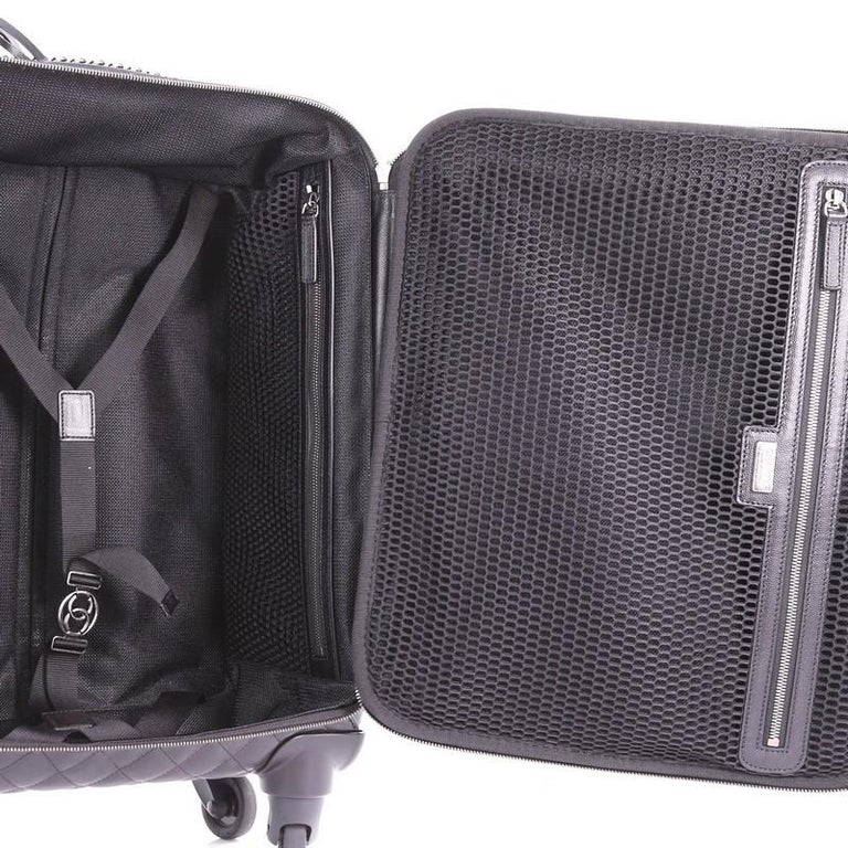 Chanel Coco Case Rolling Trolley Quilted Caviar at 1stDibs | chanel ...