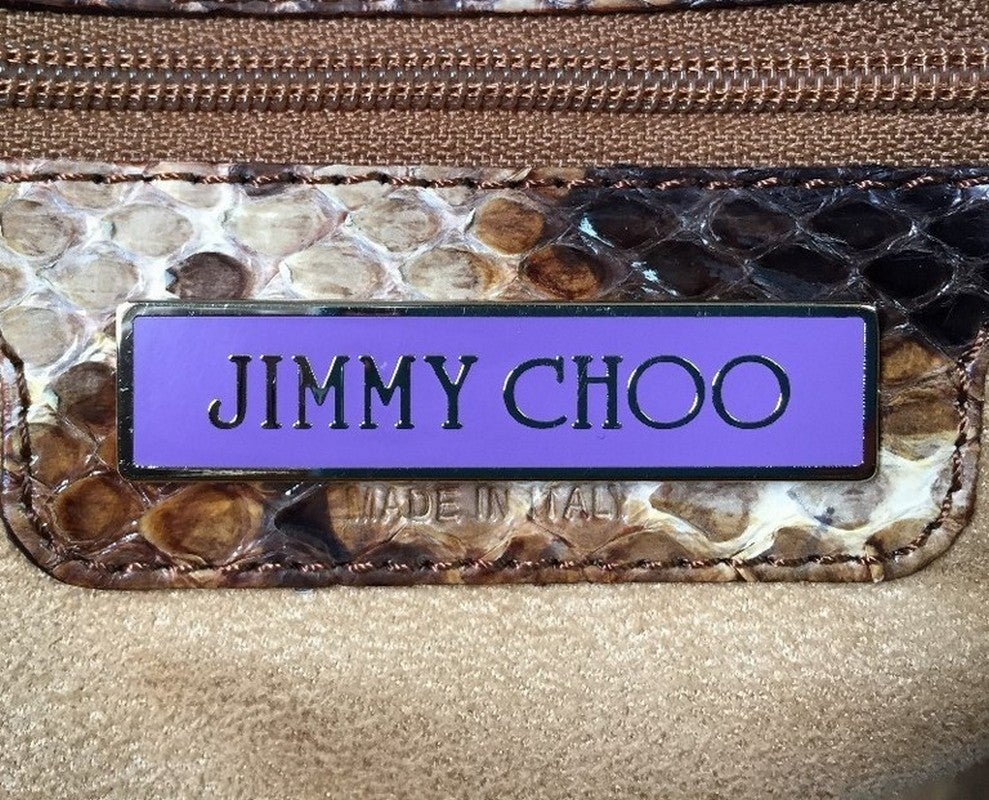 Jimmy Choo Mahdi Snakeskin at 1stDibs | jimmy choo snakeskin bag