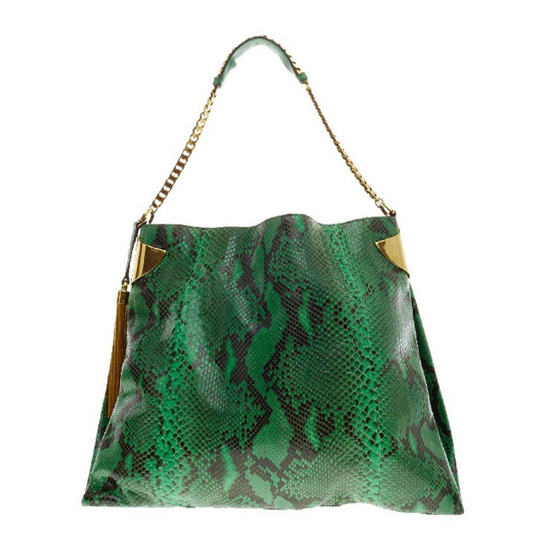 Gucci 1970 Hobo Python at 1stDibs