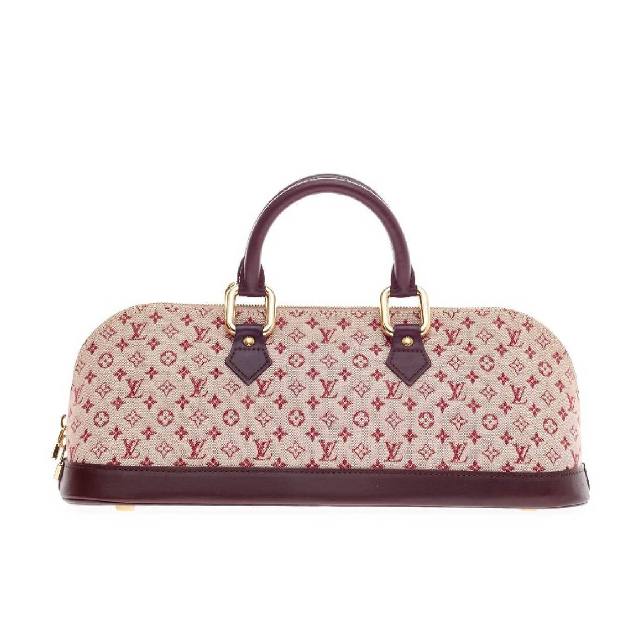 Louis Vuitton Alma Mini Lin Horizontal at 1stDibs