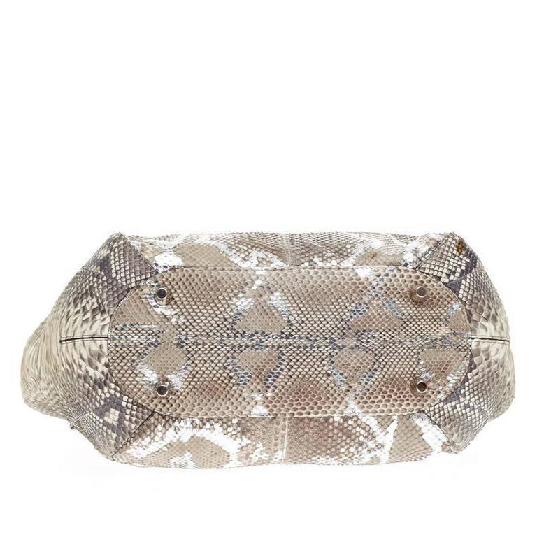 Jimmy Choo Anna Tote Python at 1stDibs