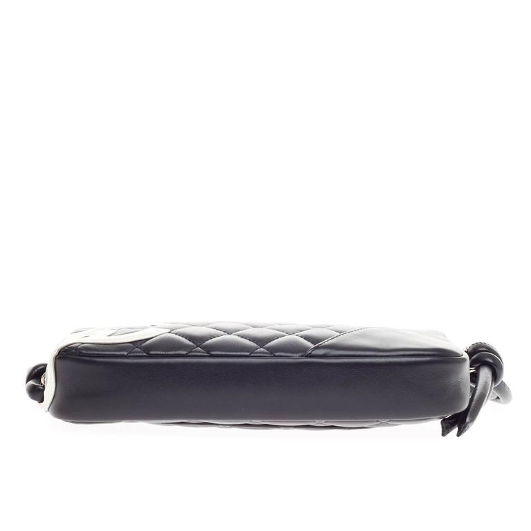 Chanel Cambon Pochette Quilted Leather at 1stDibs