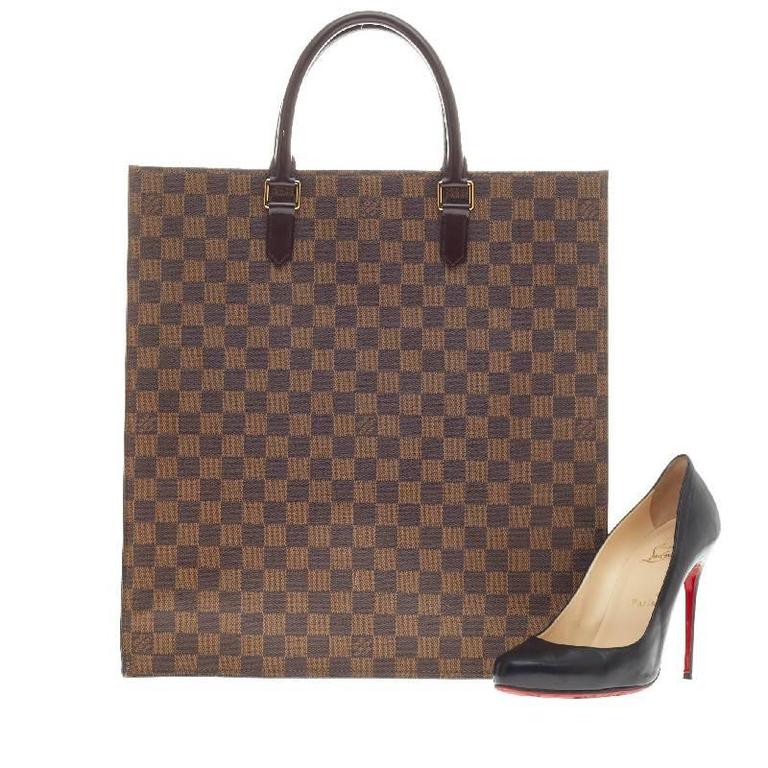 Louis Vuitton Sac Plat Damier NM at 1stDibs