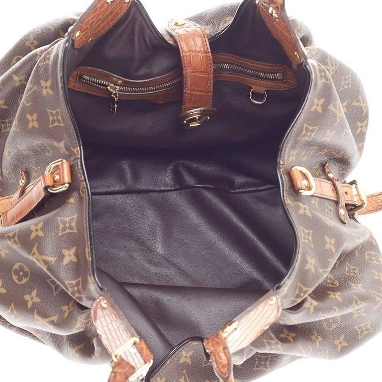 Louis Vuitton XL Hobo Monogram Canvas and Alligator at 1stDibs | lv ...
