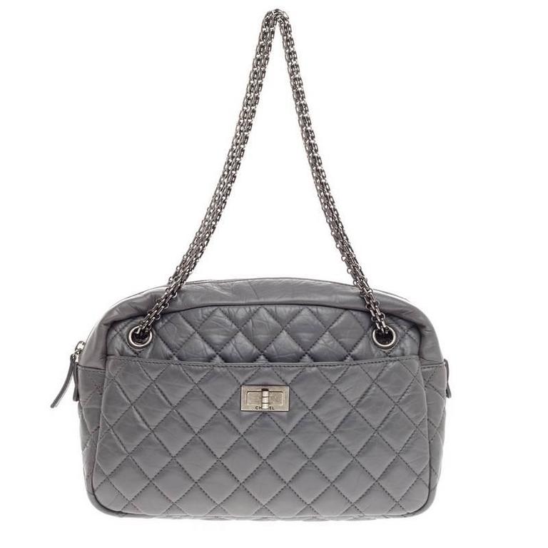 Chanel Camera Bag Reissue Aged Calfskin Medium at 1stDibs