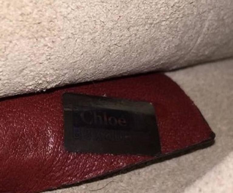 Chloe Faye Shoulder Bag Python Medium at 1stDibs