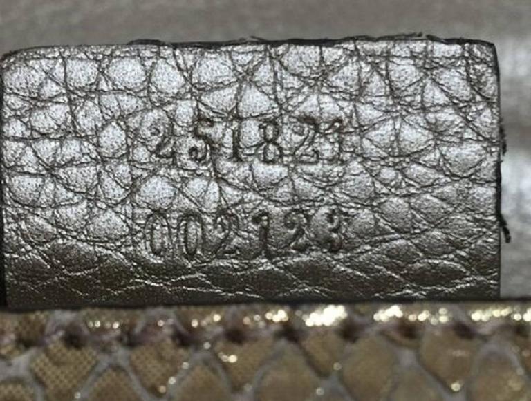 Gucci 1973 Crossbody Python Small at 1stDibs