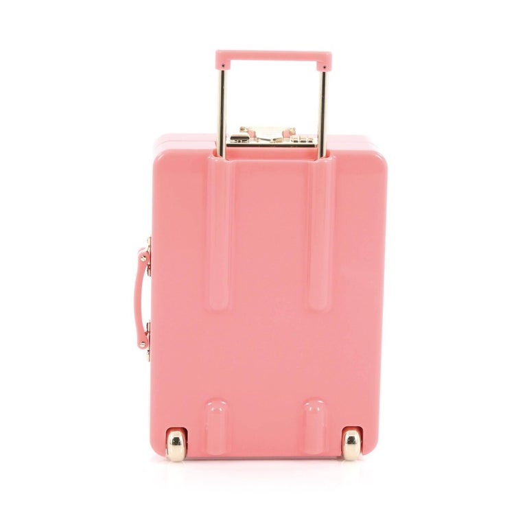 Chanel Trolley Minaudiere Plexiglass and Quilted Lambskin at 1stDibs ...