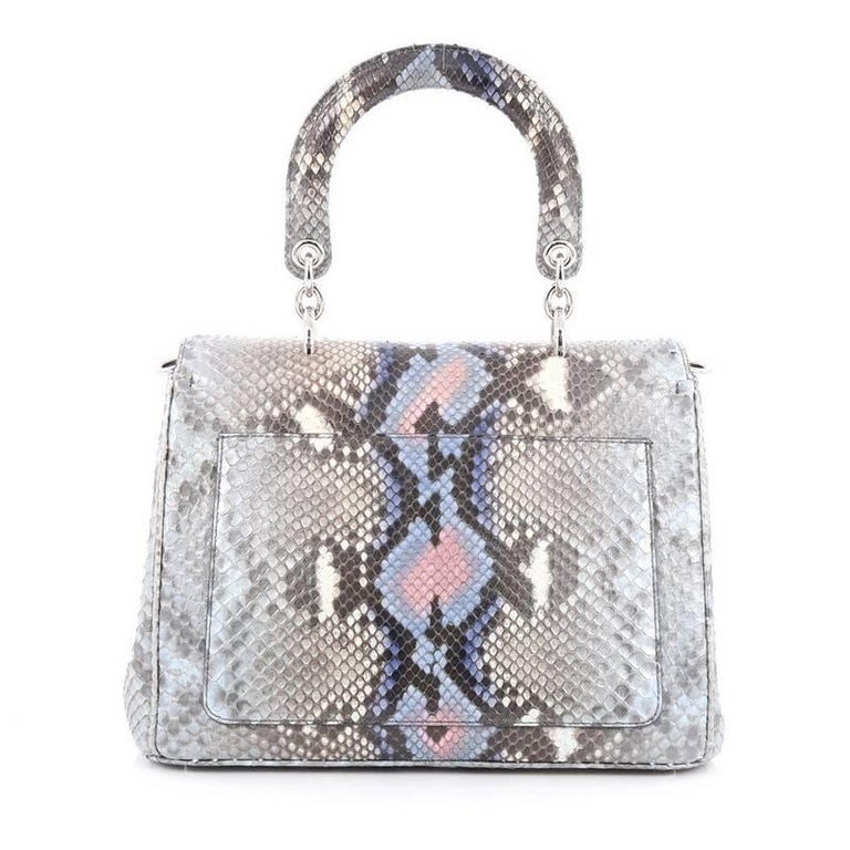 Christian Dior Be Dior Bag Python Medium at 1stDibs