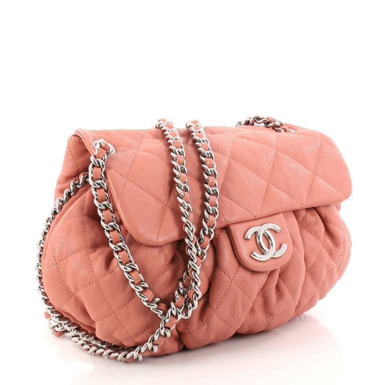 Chanel Chain Around Flap Bag Quilted Leather Medium at 1stDibs | chanel ...