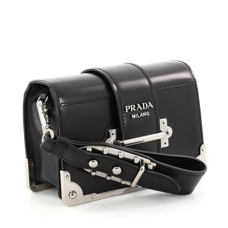 Prada Cahier Crossbody Bag City Calf Small at 1stDibs | prada cahier sale