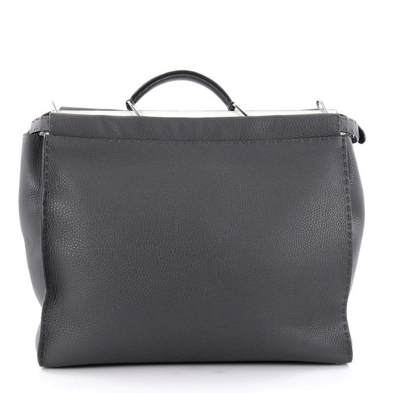 Fendi Peekaboo Monster Handbag Mixed Media Large at 1stDibs