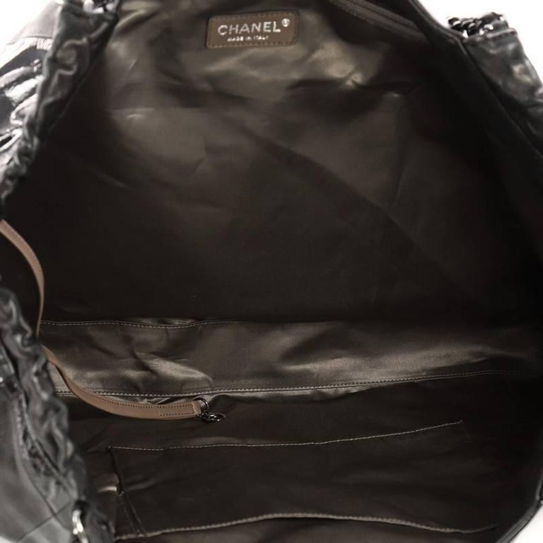 Chanel Brooklyn Tote Leather Patchwork Large at 1stDibs